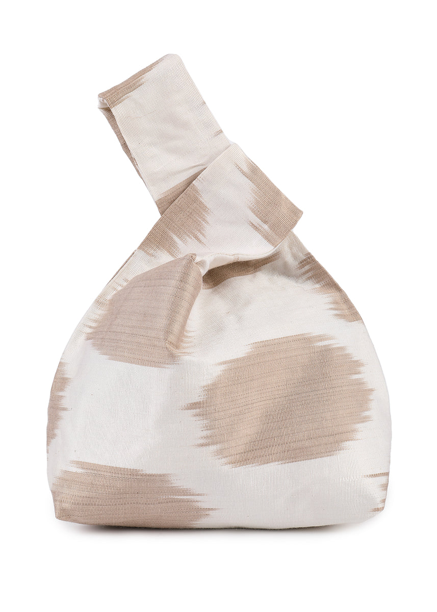 Rhone Silk Ikat Knot Bag – Larkin Lane